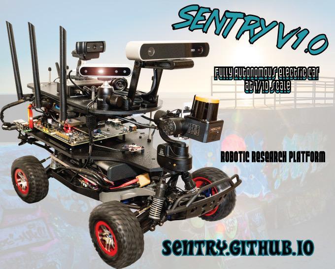 "Sentry v1.0" - Autonomous Electric Car at 1/10 scale utilizing Intel ...