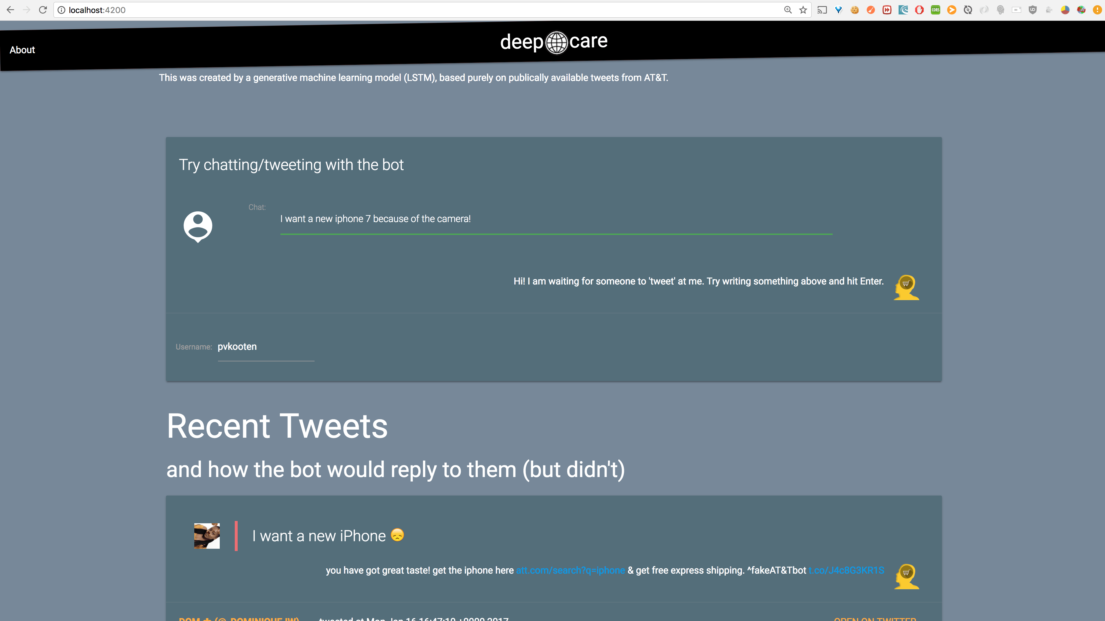 Deepcare Chatbot Generating Answers To Customers Using Deep Learning And Nlp Intel Devmesh