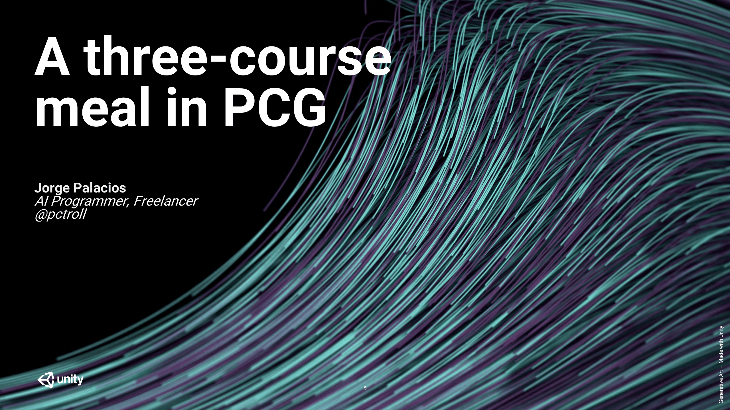 A Three-Course Meal in PCG | Intel Insiders | Jorge Palacios, 12/07/2018