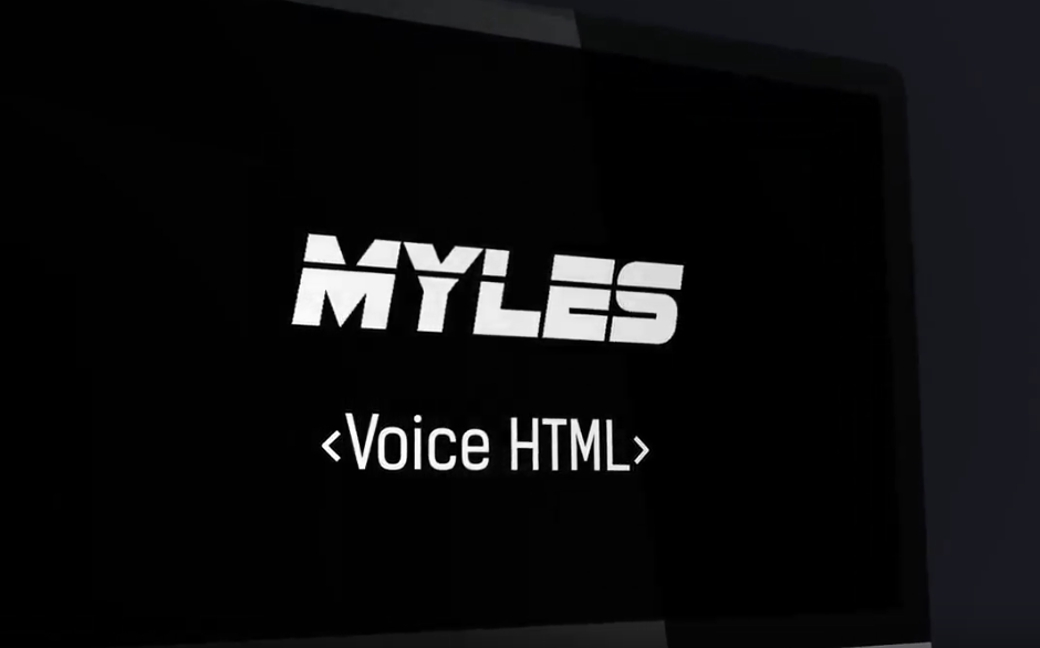 Voice HTML | Intel DevMesh | Bruce Hopkins, 03/25/2019