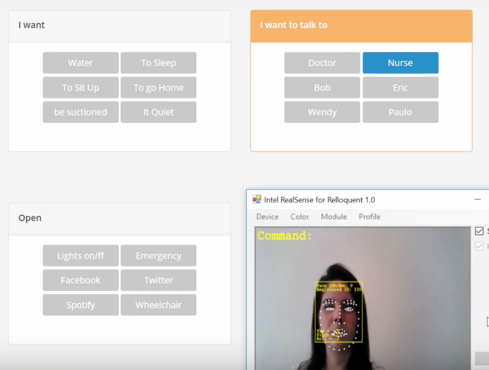 Relloquent Project - Using Intel RealSense Technology for Alternative ...
