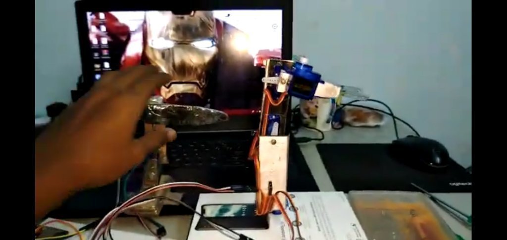 Robotic Arm - Version 1 | Intel DevMesh | Shriram KV, 08/17/2019