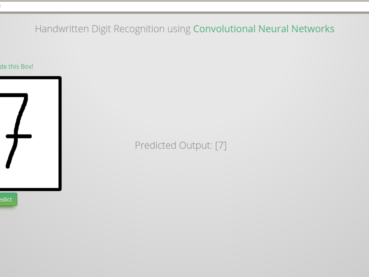 Digit Recognition Using Cnn Intel Devmesh