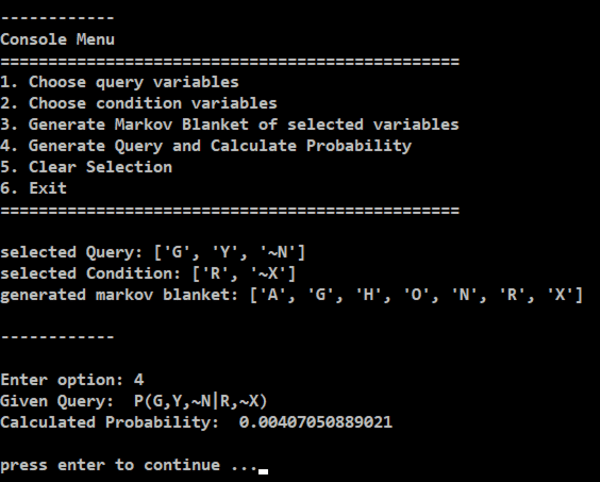 Bayesian Network Simulation | Intel DevMesh | Naveen Venkat, 07/01/2018