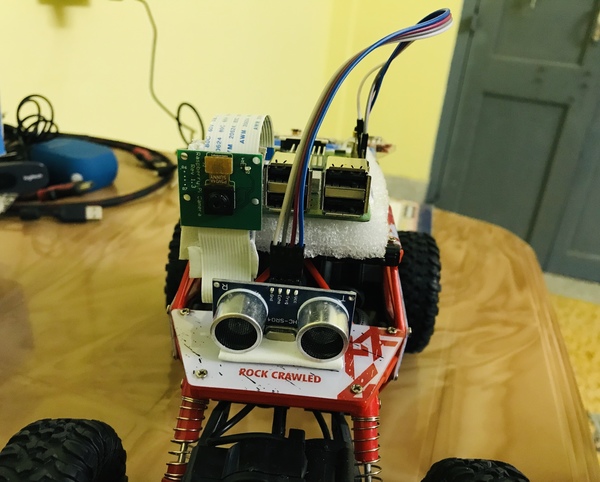 Self Driving Bot Using Intel Distribution Of Openvino Toolkit And Intel Optimised Tensorflow 1158